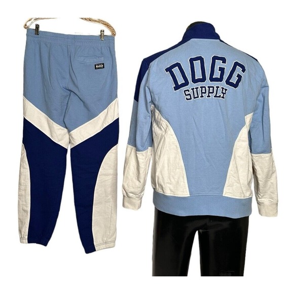 Dogg Supply | Pants | Snoop Dogg Dogg Supply Blue Jogger Track Pants ...